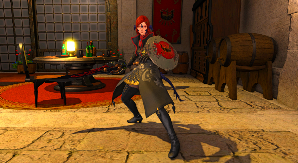 Maelstrom Captain's uniform: Charge attack unit | Eorzea Collection