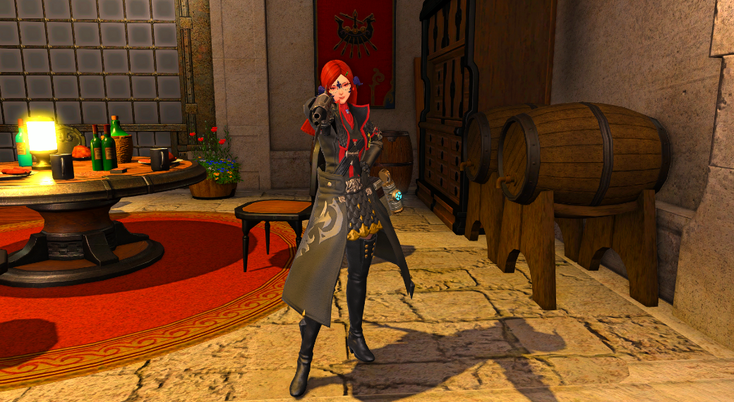 Maelstrom Captain's uniform: ranged support unit | Eorzea Collection