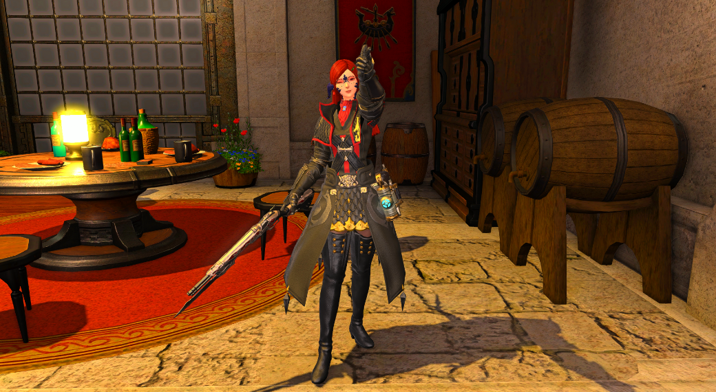 Maelstrom Captain's uniform: ranged support unit | Eorzea Collection