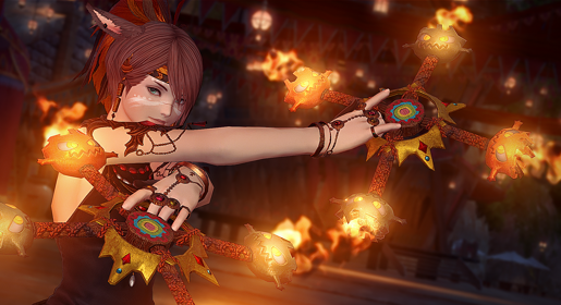 Fire Dancer - [Figments of the Fire's Work] | Eorzea Collection
