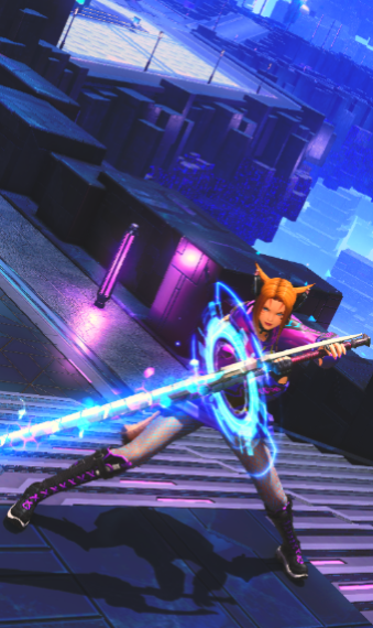 Futuristic Synthwave City | Eorzea Collection