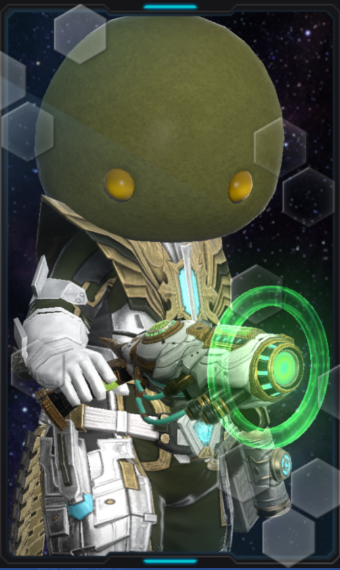 Little Green Man on the Moon | Eorzea Collection