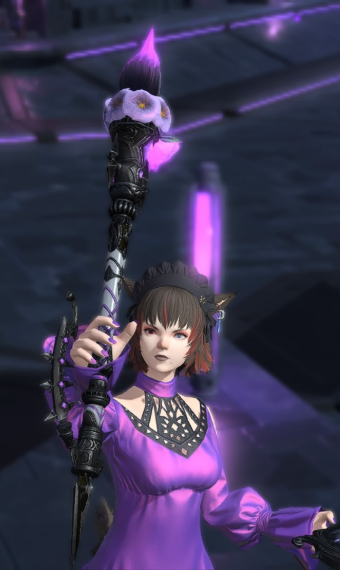 Purple frills | Eorzea Collection