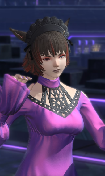 Purple frills | Eorzea Collection