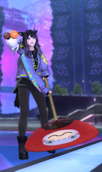 Cyber Purple | Eorzea Collection