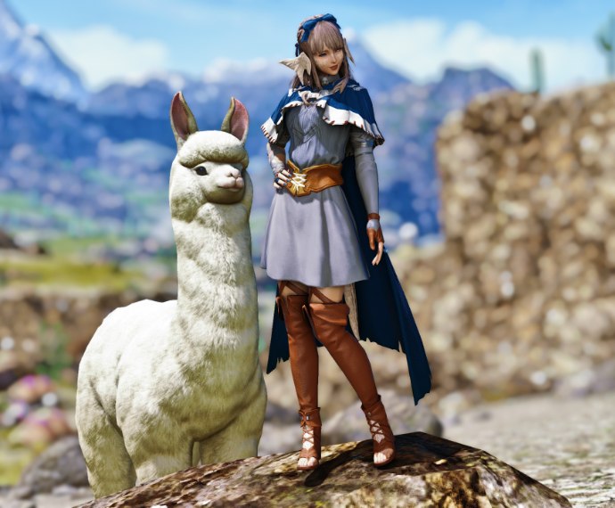 Alpaca Neck Warmer | Eorzea Collection