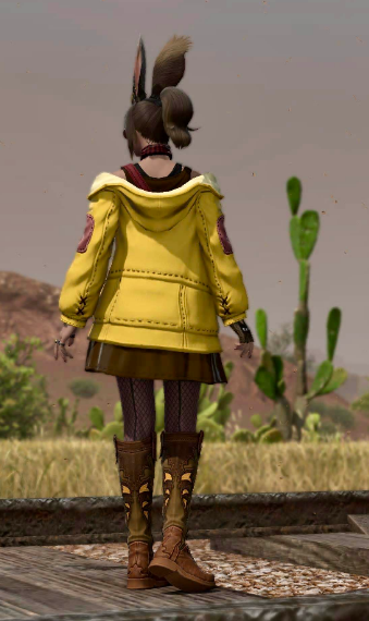 posing on traintracks in the desert to look edgy | Eorzea Collection