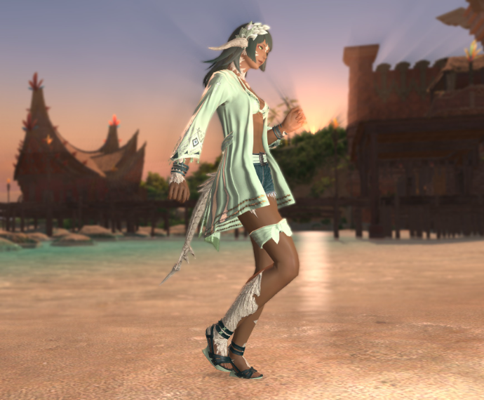 Summer Au Ra | Eorzea Collection