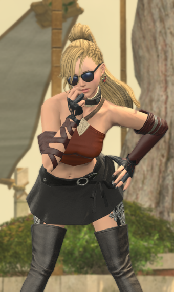 Half up half down | Eorzea Collection