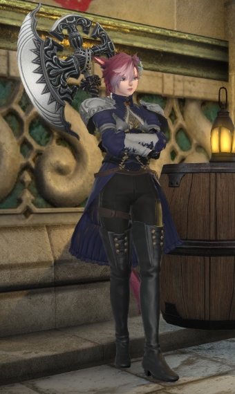 fluffy warrior | Eorzea Collection