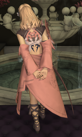Pink and Purple Flower SMN | Eorzea Collection