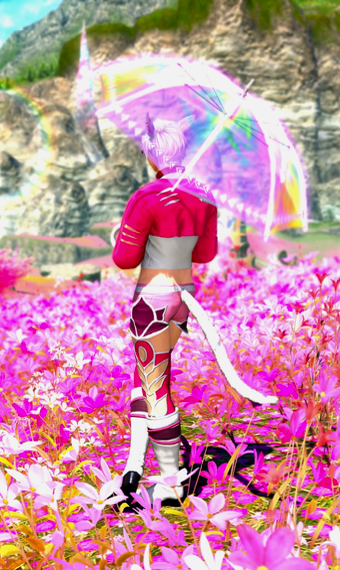 Pretty Catboy in Pink | Eorzea Collection