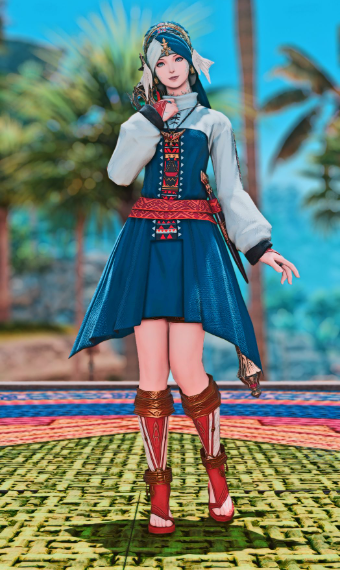 [Haku] Ceremonial Blue | Eorzea Collection