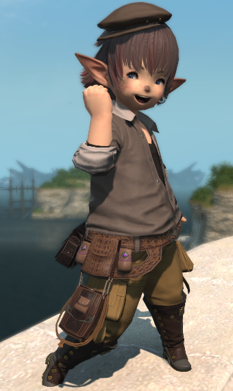 The Girl with the Mythril-wrought Gun | Eorzea Collection