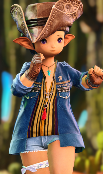 tiny (line) dancer | Eorzea Collection