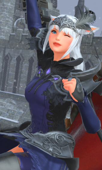 Indigo Dragoon Warrior | Eorzea Collection