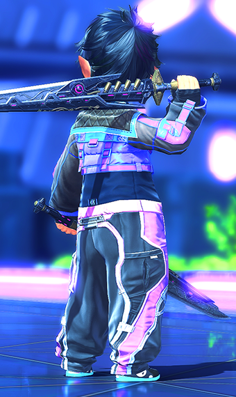 Neon Twinblades | Eorzea Collection