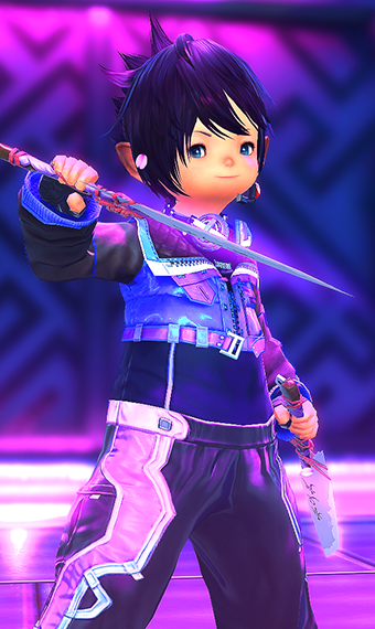 Neon Twinblades | Eorzea Collection