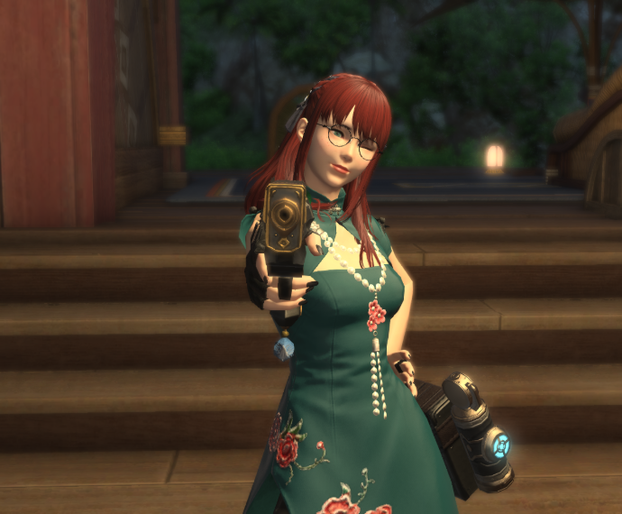 Hired Security, but in a fancy dress | Eorzea Collection