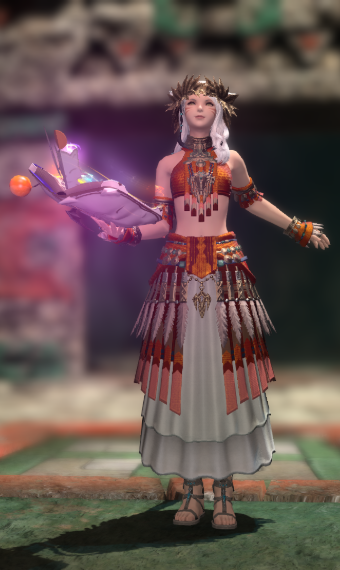 Sun-blessed Tribal Scholar | Eorzea Collection