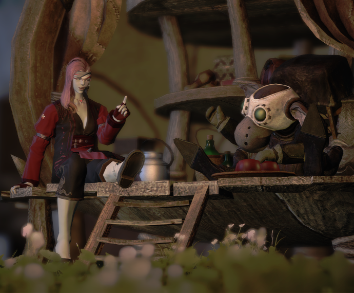 Wine Red Merchant - Eorzean Trader Extraordinaire | Eorzea Collection