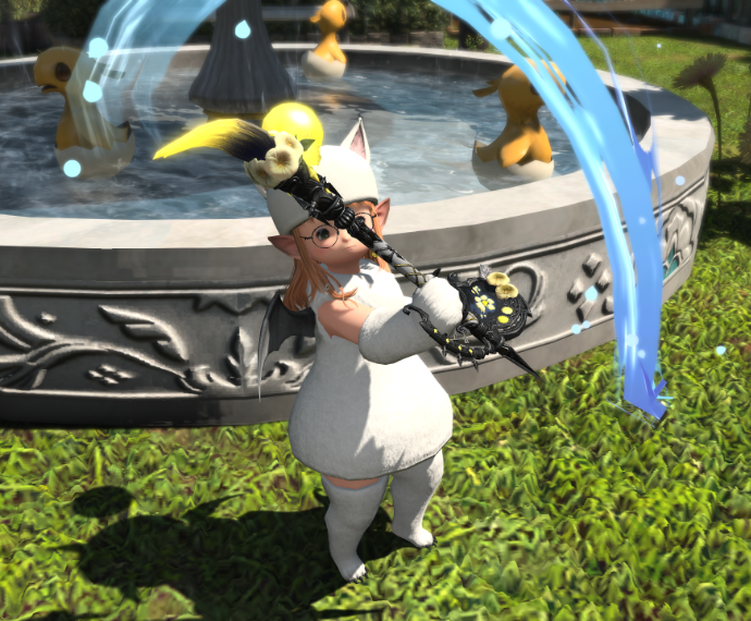 Yellow Moogle Pictomancer | Eorzea Collection