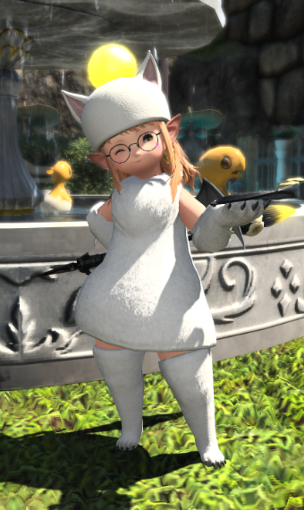 Yellow Moogle Pictomancer | Eorzea Collection
