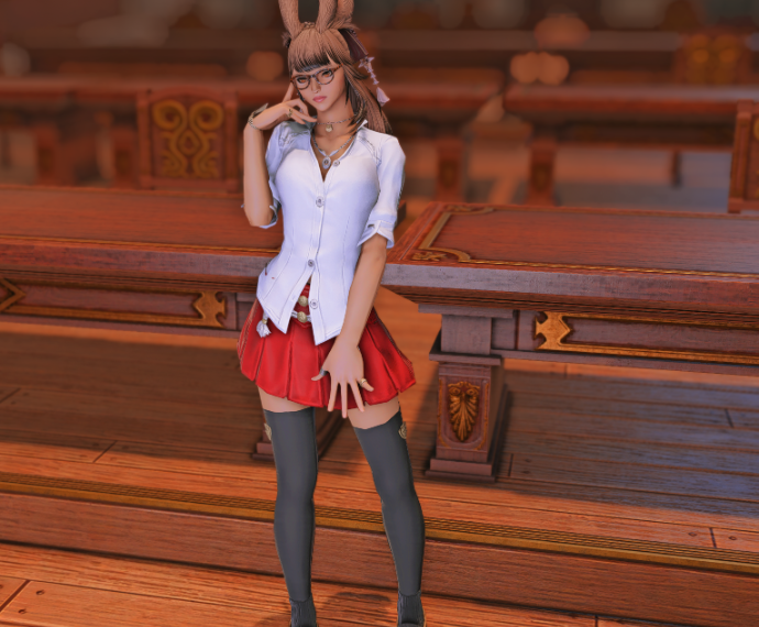 Evening class : Distracted student | Eorzea Collection