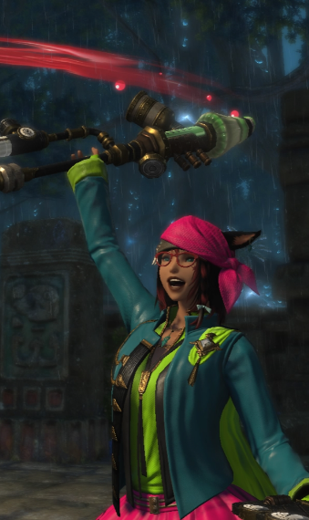 Stylish Neon Pictomancer | Eorzea Collection