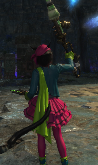 Stylish Neon Pictomancer | Eorzea Collection