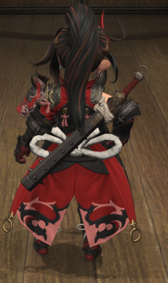 Red oni lalafell | Eorzea Collection