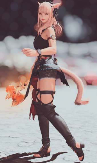 She's waiting on GP... | Eorzea Collection