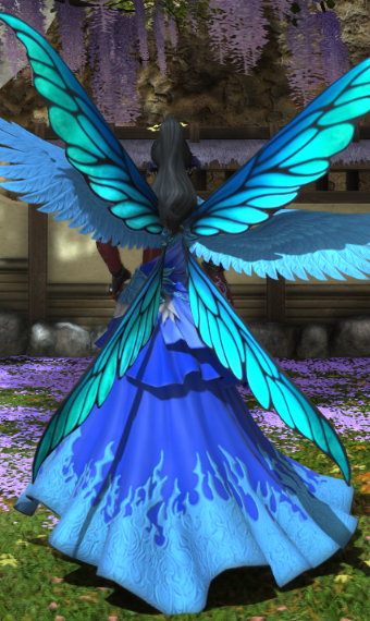 Blue pixie summon | Eorzea Collection