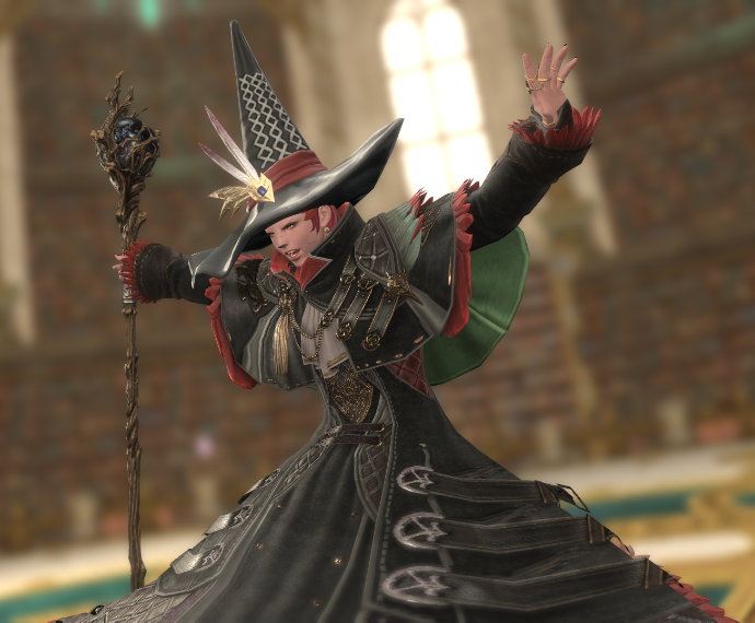 BLM lvl 100: Black Archmage | Eorzea Collection