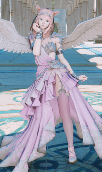 Cotton Candy Lotus Angel | Eorzea Collection