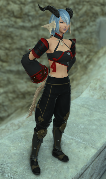 Flamekissed Dark Knight | Eorzea Collection