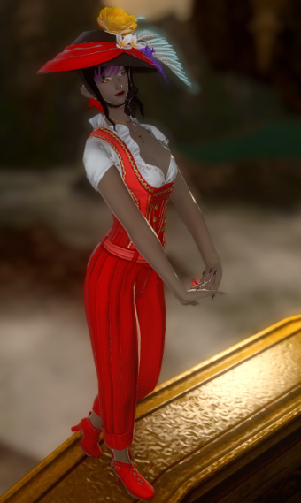 Lady in (Ruby) Red | Eorzea Collection