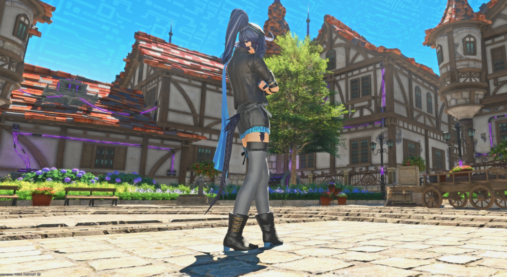 Black and Blue Elegance | Eorzea Collection