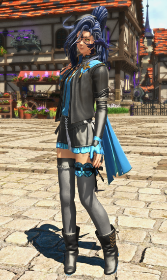 Black and Blue Elegance | Eorzea Collection