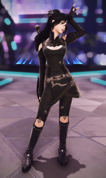 Black and Comfortable | Eorzea Collection