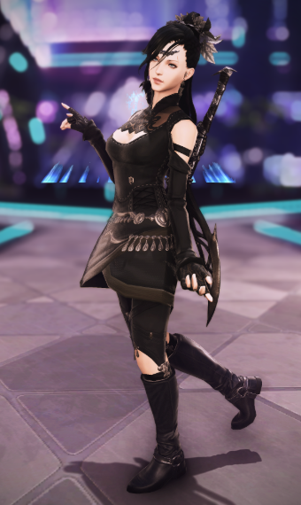 Black and Comfortable | Eorzea Collection
