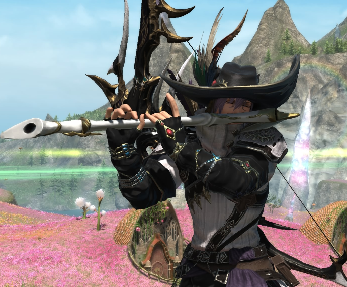 nock, draw, miss (blame the OTT hat) | Eorzea Collection
