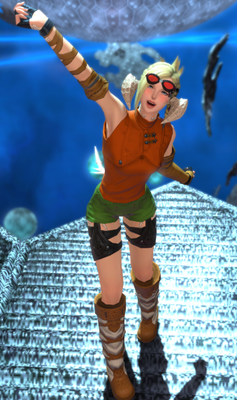 Rikku (FFX) in Eorzea | Eorzea Collection