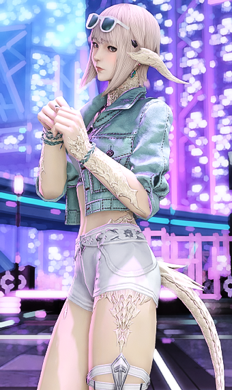 Neon Denim | Eorzea Collection