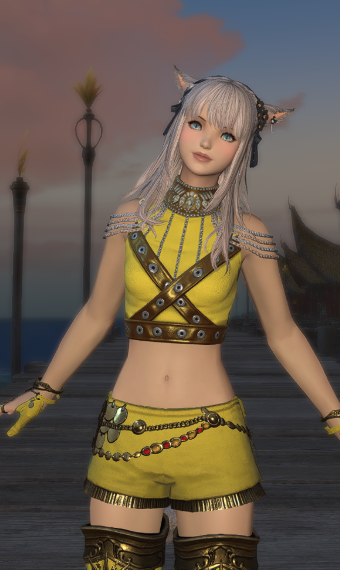 Yellow dancer | Eorzea Collection