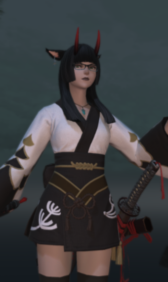 Red Goth Samurai | Eorzea Collection