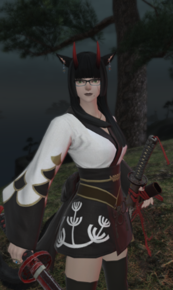 Red Goth Samurai | Eorzea Collection