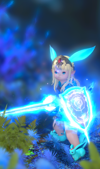 Tiny Blue Paladin | Eorzea Collection