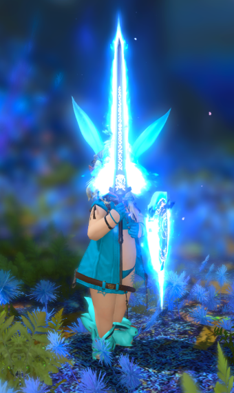 Tiny Blue Paladin | Eorzea Collection