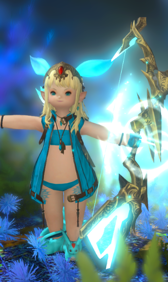 Tiny Blue Paladin | Eorzea Collection